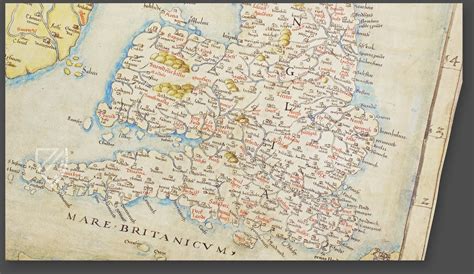 King Henrys Map Of The British Isles Ziereis Facsimiles