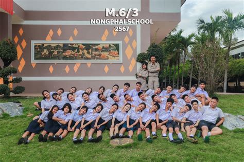 รูปรวมนักเรียนชั้นมัธ โรงเรียนหนองไผ่ ในพระสังฆราชูปถัมภ์