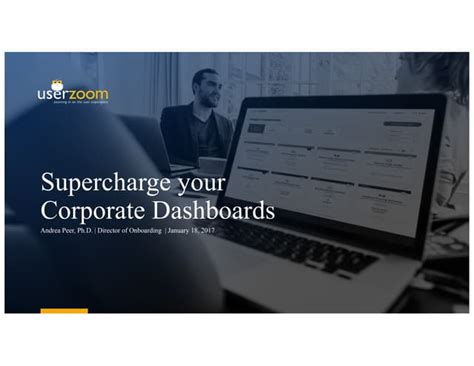 Supercharge Your Corporate Dashboards With Ux Analytics Ppt