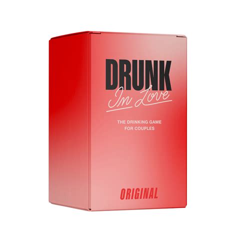 Drunk In Love Original Drinking Game For Couples