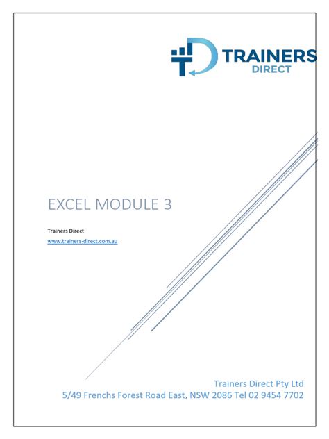 Excel Module 3 Vilt Pdf Software Engineering Computer Architecture