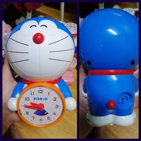 Doraemon Clock Hobbies And Toys Toys And Games On Carousell