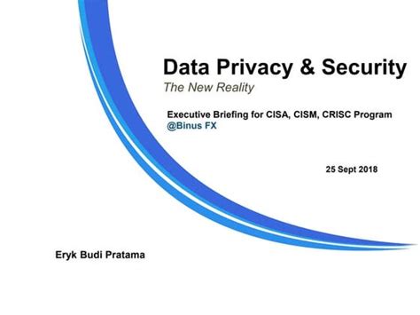 Privacy And Data Protection Ppt