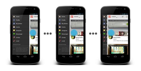Side Navigation UI Pattern In Android Part Androiduiux