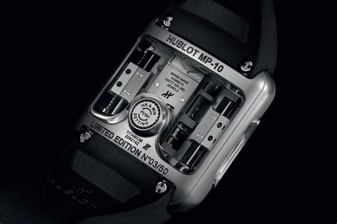 MP-10 Tourbillon Weight Energy System Titanium 41.5 mm | Hublot TH