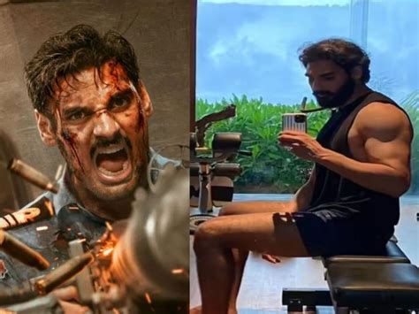 पुण्यात ट्रेनिंग ५ किलो वजन कमी केलं अन् सुनील शेट्टीच्या लेकाची