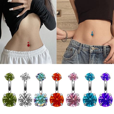 Top Belly Button Piercing Dangle