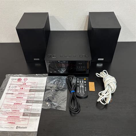 Onkyo コンポ Cdレシーバーシステム X U3 説明書付き リモコン付き メルカリ