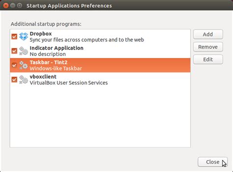 how to add a taskbar to the desktop in ubuntu 14 04