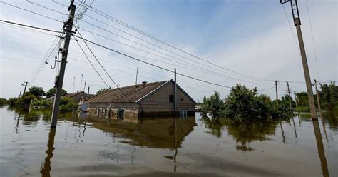 Более 14 тысяч домов подтоплены после прорыва Каховской ГЭС Лента новостей Киева