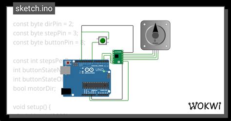 10 Stepper Motor Demo Wokwi Esp32 Stm32 Arduino Simulator