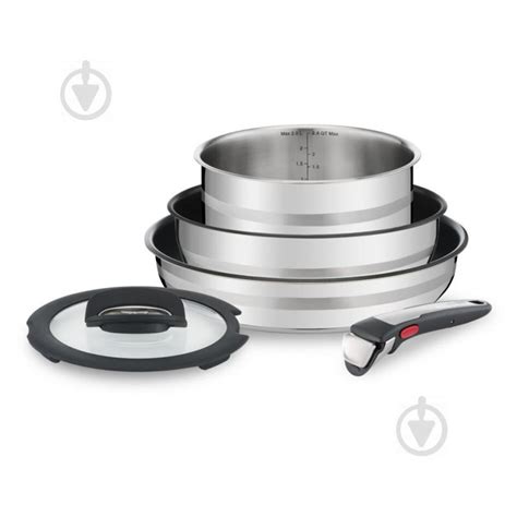 ᐉ Набор посуды Ingenio от Jamie Oliver 5 предметов L9569032 Tefal ...