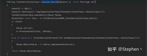 Ue5 Interface 简析 知乎