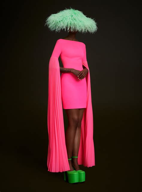 Solace London The Peyton Mini Dress In Ultra Pink Solace London The Peyton Mini Dress In Ultra Pink