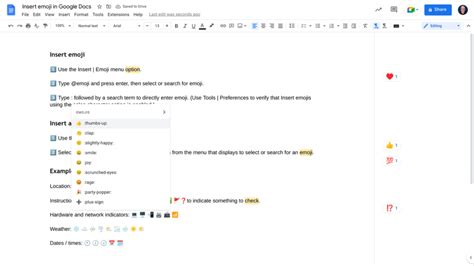 How To Add Emoji In Google Docs