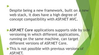 Asp Dotnet Net Core PPT