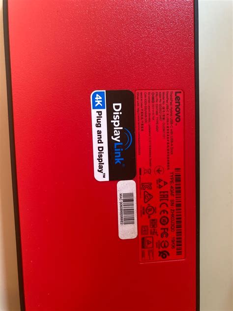 Lenovo Thinkpad Hybrid Usb C With Usb A Dock Computers Tech Laptops Notebooks On Carousell