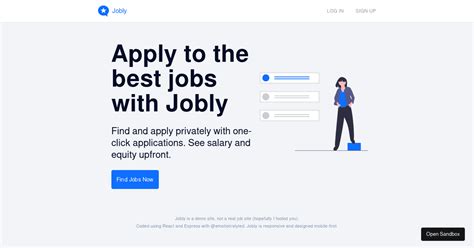 react jobly codesandbox