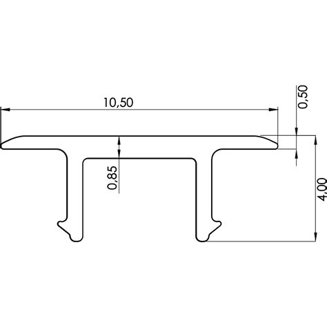 Technical Blueprints Extruded Linear Profiles Complete
