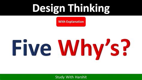 5 Whys Problem Solving Method 5 Whys In Design Thinking Bba Bcom