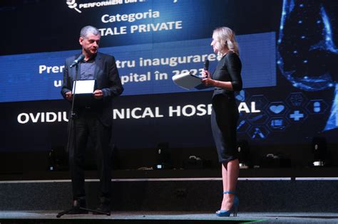 Top Performeri Din Sănătate Ș L Dr Bogdan Pană Director Cercetare Ovidius Clinical Hospital