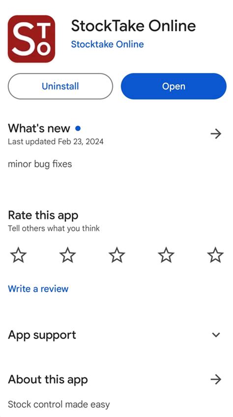 Stocktake Online Iosandroid App Stocktake Online