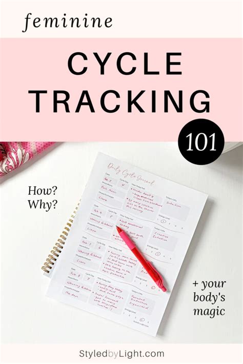 Cycle Tracking Why How Your Body S Magic Styled By Light