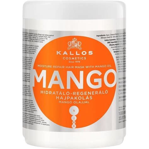 Kallos Восстанавливающая маска для волос с маслом манго Mango - купить ...