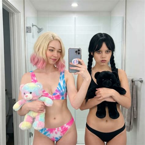 Emma Myers And Jenna Ortega