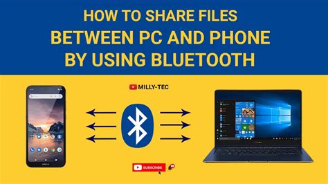 how to send receive file between phone and pc via bluetooth transfer
