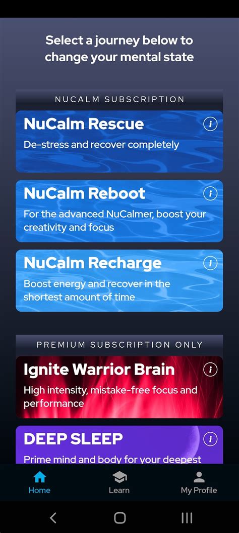 Nucalm Sleep Recover Perform For Android Download