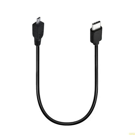 A0nb Usb Cデータ転送ケーブルmini Usbからusb Cotg Cable Mini 8pへのスマートフォンラップトップ用dslr