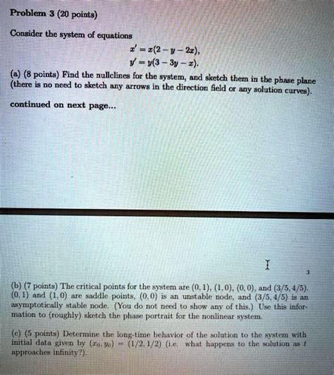 solved consider the system of equations 2 2x 21 y 3y 2 8