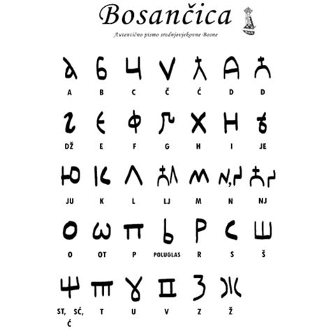 Bosnian Alphabet 15 Learn Bosnian Language Ideas Language Forms