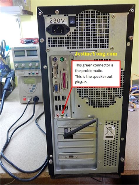 DESKTOP PC AUDIO OUT NOT WORKING REPAIR GUIDE Electronics Repair And Technology News