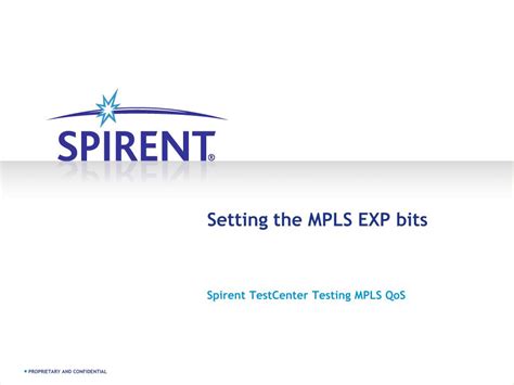 PPT Setting The MPLS EXP Bits PowerPoint Presentation Free Download ID 2123321
