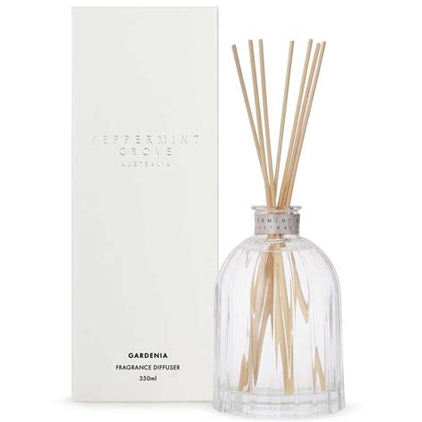Peppermint Grove Gardenia Large Reed Diffuser 350ml Long Lasting Room