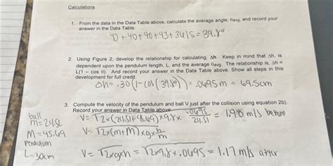 Calculate The Initial Velocity Of The Ball V Chegg