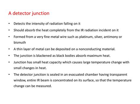 instrumentation ir spectroscopy detectors pptx chemistry science