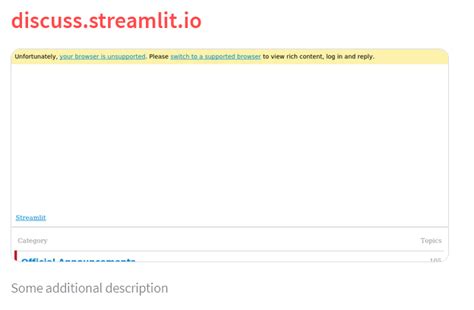 creating a beautiful link random streamlit