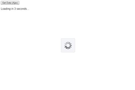 Ui Ux Using A Javascript Spinner During An Ajax Daniweb