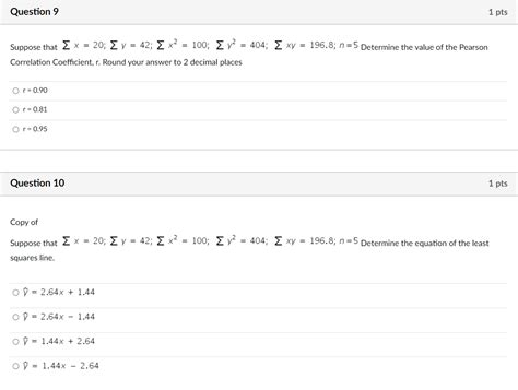 Solved Suppose That Determine The Value Of The Pearson Chegg