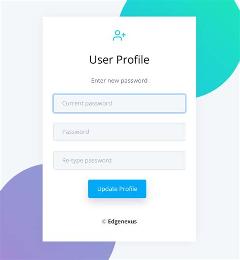 Changing The Password