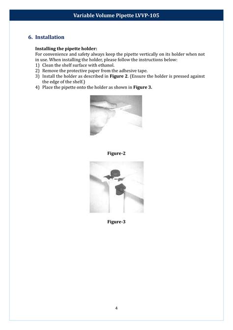 Variable Volume Pipette LVVP Operating Manual Labtron
