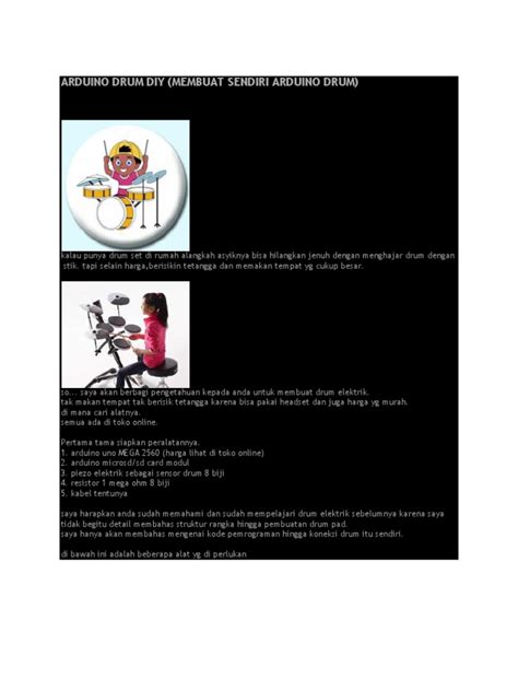 arduino drum diy pdf