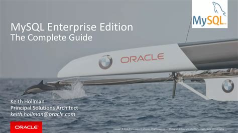 Mysql Enterprise Edition Complete Guide 2019 Ppt