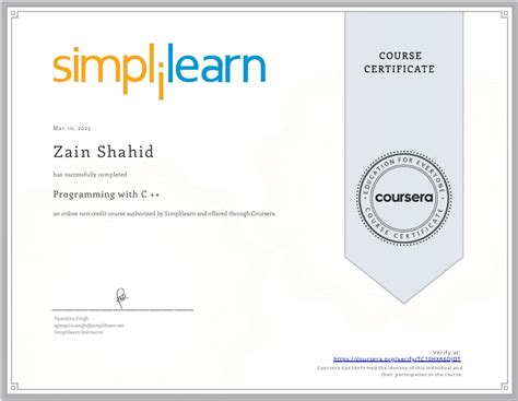 Cplusplus Programming Codingjourney Coursera Softwaredevelopment Oop Zain Shahid 22