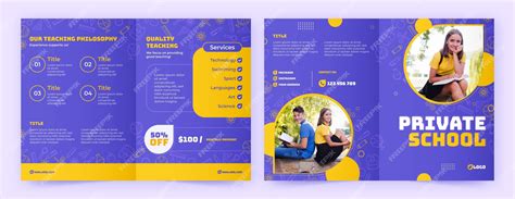 Education Leaflet Samples