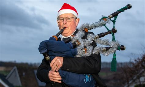 Cupar Piper Douglas Provan On Hogmanay And The Best Black Bun