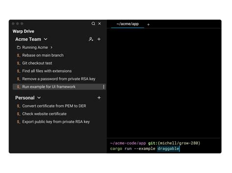 Warp Drive Keep Notebooks And Workflows In Your Terminal